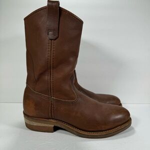 Red Wing Shoes | Shoes | Red Wing Vintage Made In Usa Brown Leather ...